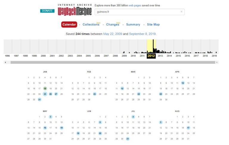 Wayback Machine, la mémoire d’internet